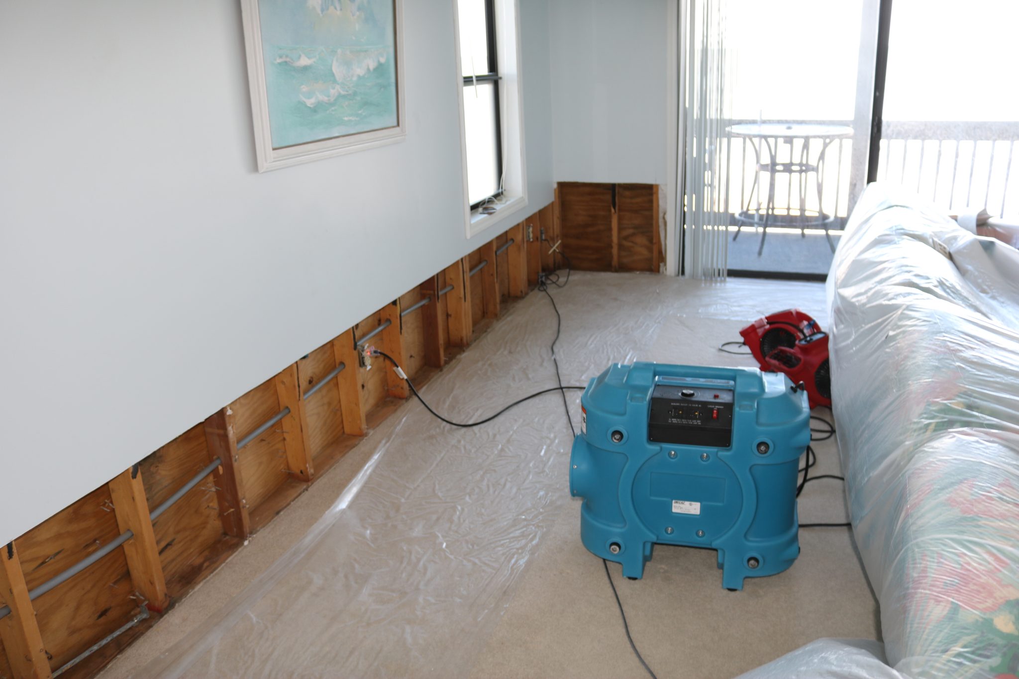 Condominium Hurricane Damage - Service Restoration